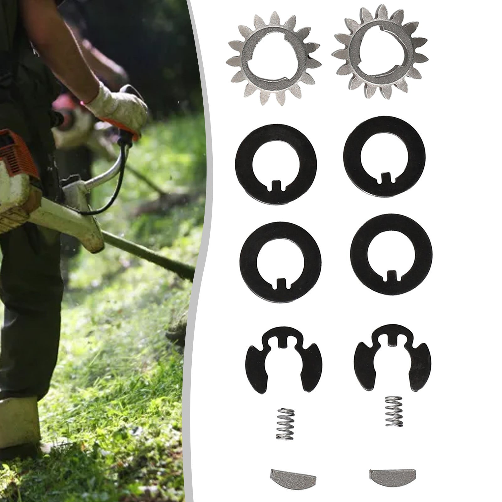 CHENGSI for Lawn Mower Rear Wheel Gear Kit 105-3040 105-6840 ...