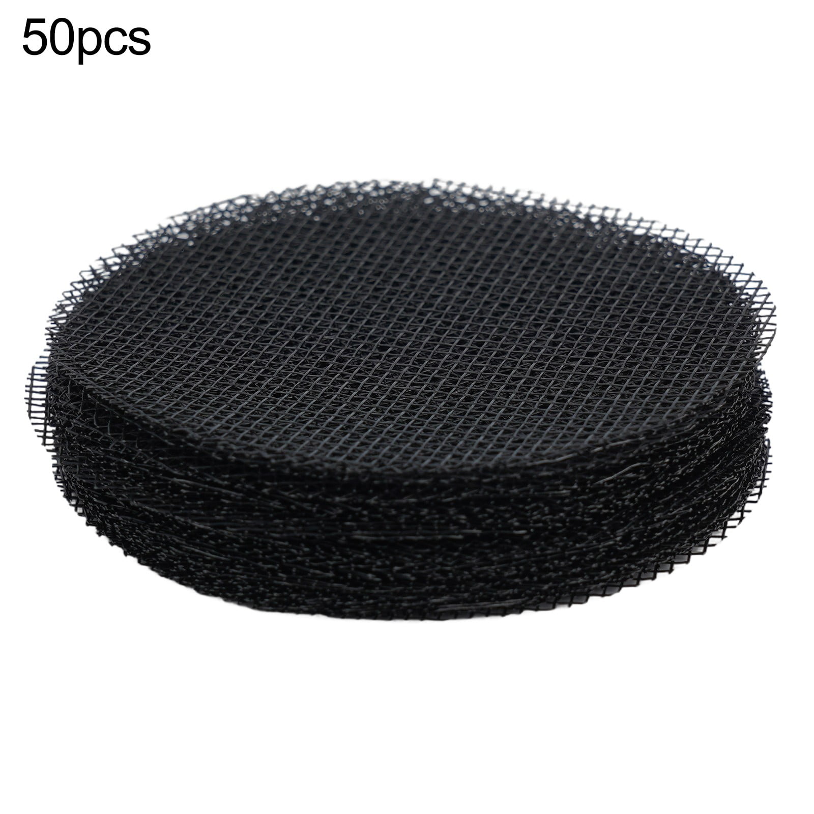 CHENGSI Plant Mesh Pads 50pcs 7.5cm Round Flower Pot Hole Covers ...