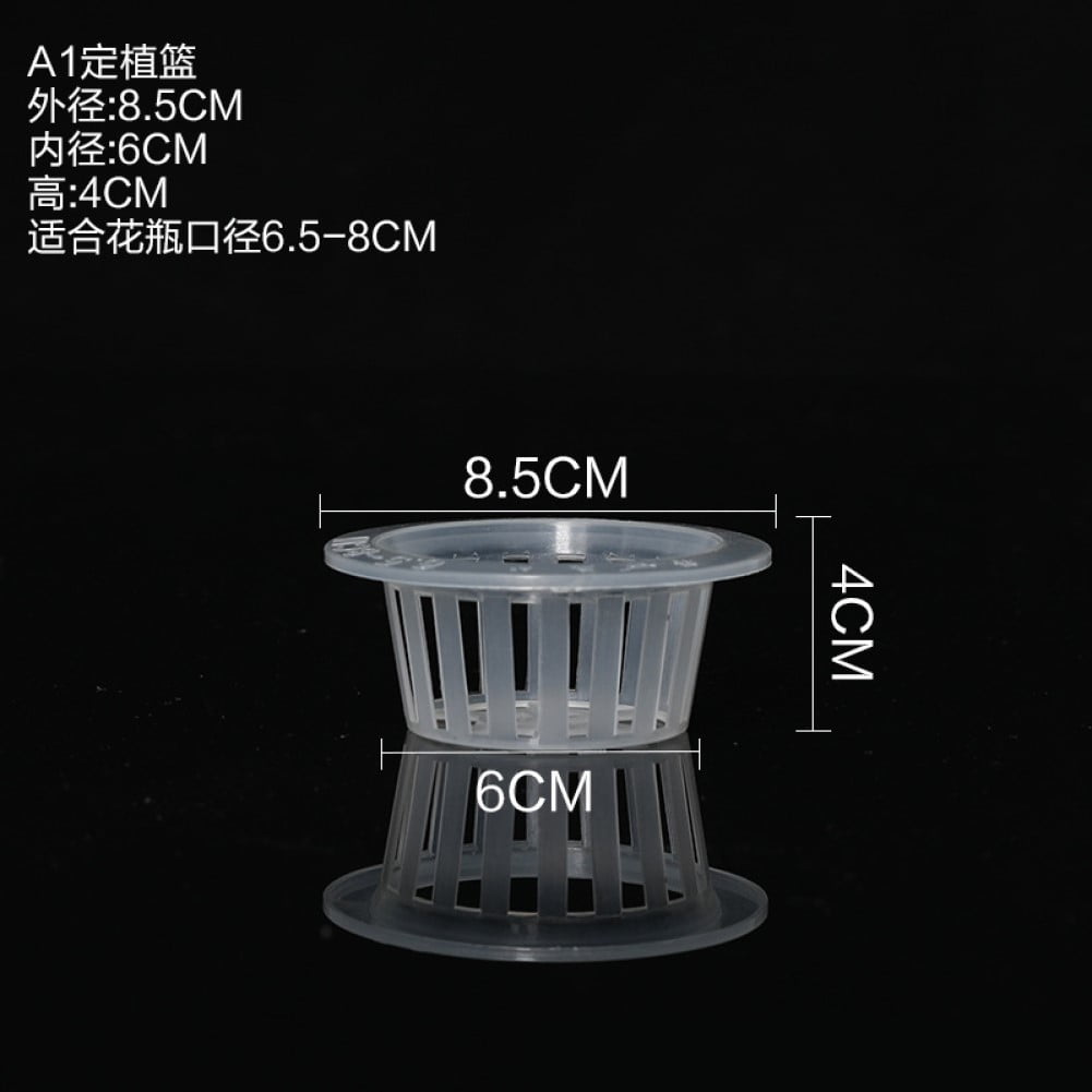 CHENGSI Plastic Mesh Pot Net Cloning Basket for Aquarium Plants Growth ...