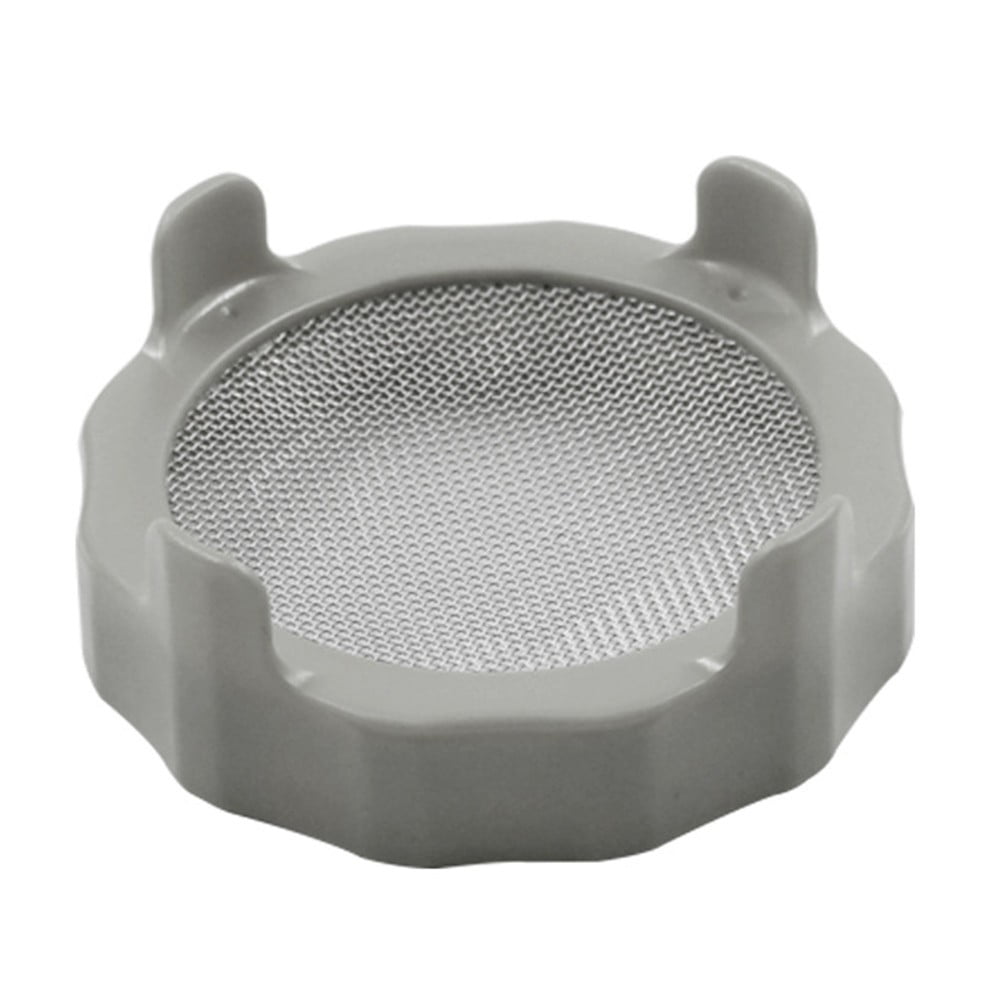 CHENGSI Plastic Sprout Lid with Stainless Steel Mesh for Wide Mouth ...