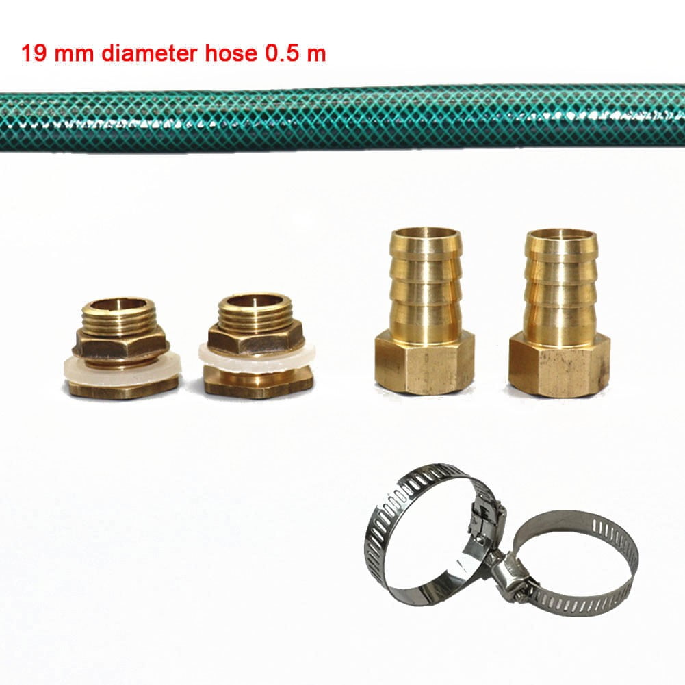 CHENGSI for Rain Barrel Connector Set 3/4\" Hose Fitting 50cm ...