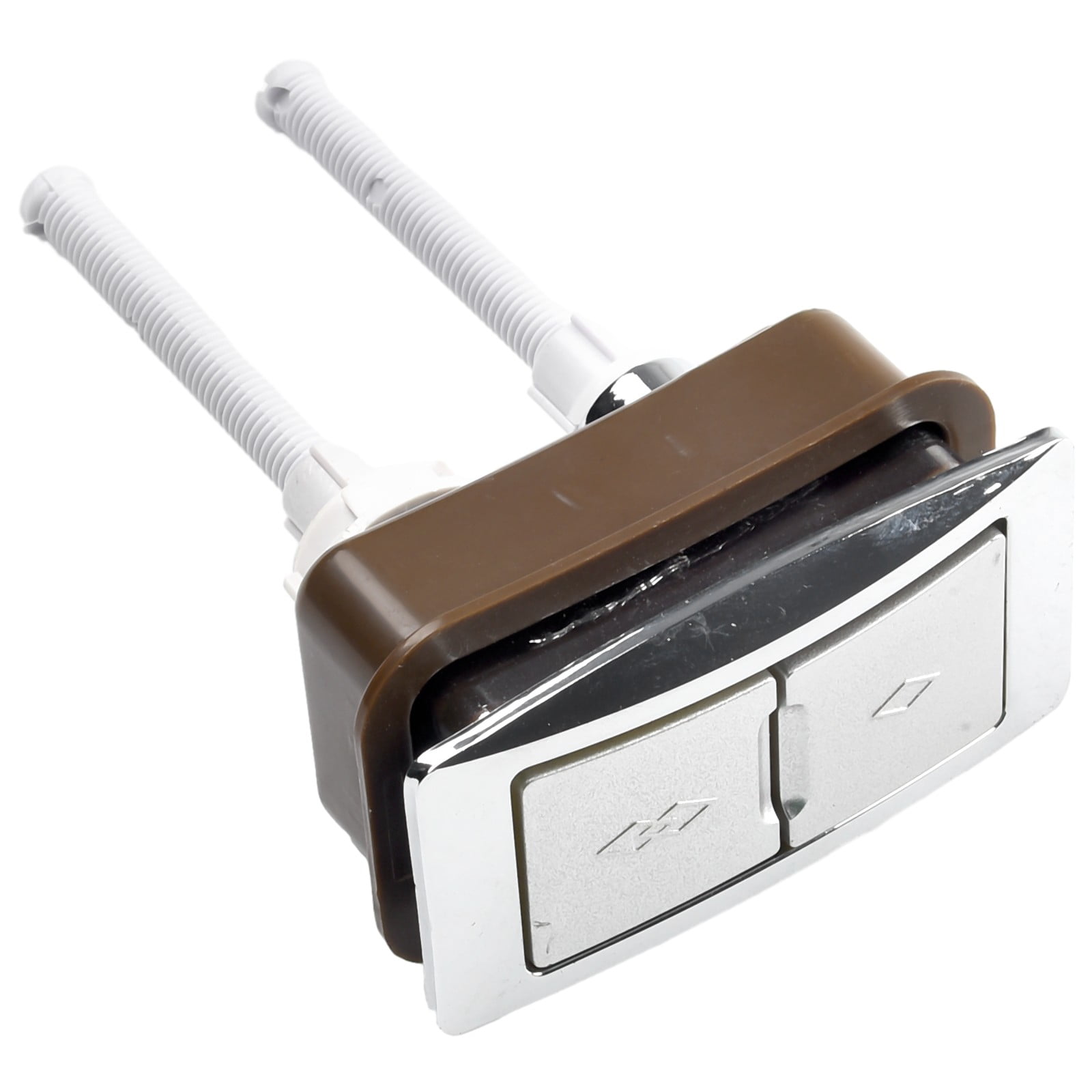 CHENGSI for Rectangle Dual Flush Toilet Water Tank Button Control ...