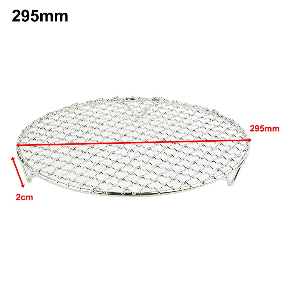 CHENGSI Round Cooking Rack 6.5-inch 201 Stainless Steel Cross Wire ...