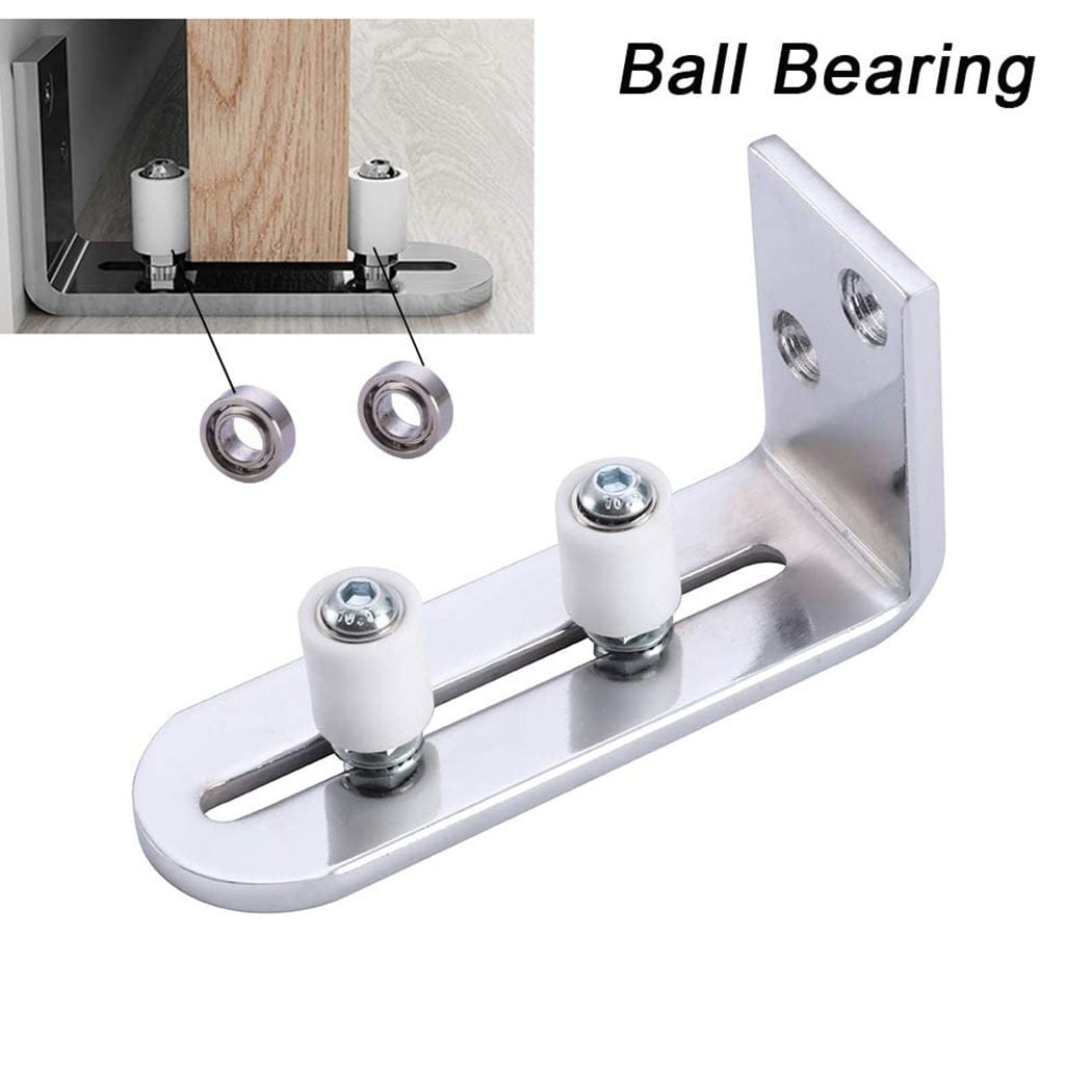 CHENGSI for Stainless Steel Barn Door Floor Guide Adjustable Wall ...