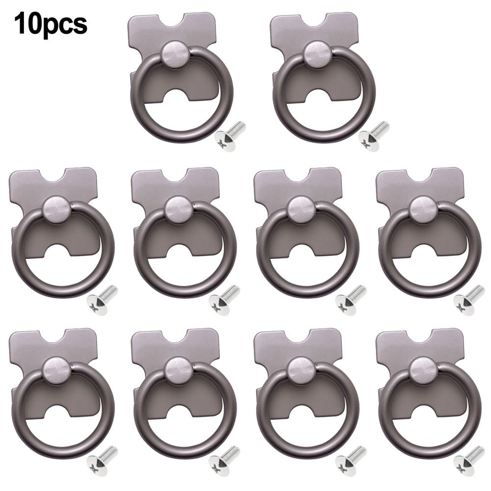 CHENGSI for Vintage Drawer Knobs Pulls Mexican Furniture Metal Handles Square Back Plate Alloy ...