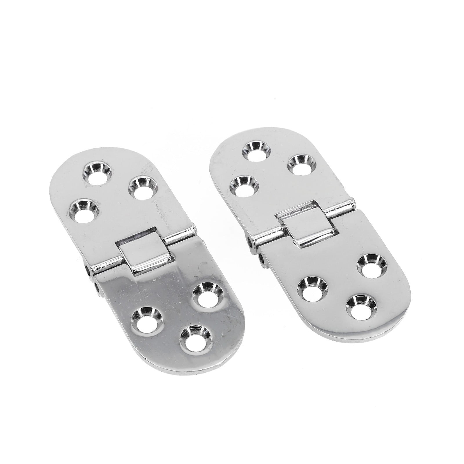 CHENGSI for Zinc Alloy Folding Table Hinges 2-Pack, Silver Flip Top ...