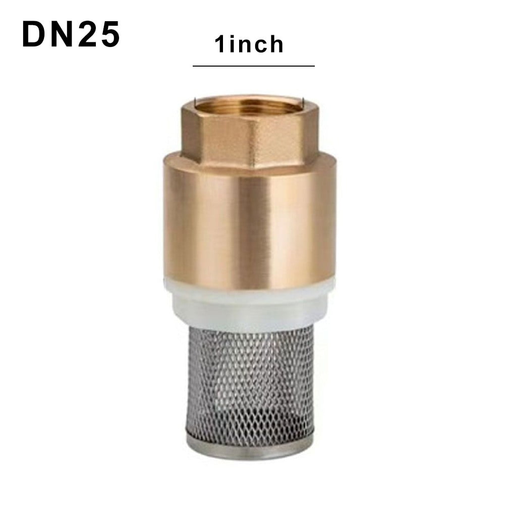 CHENGSI for Brass Foot Valve DN25 with Check Valve and Stainless Steel ...