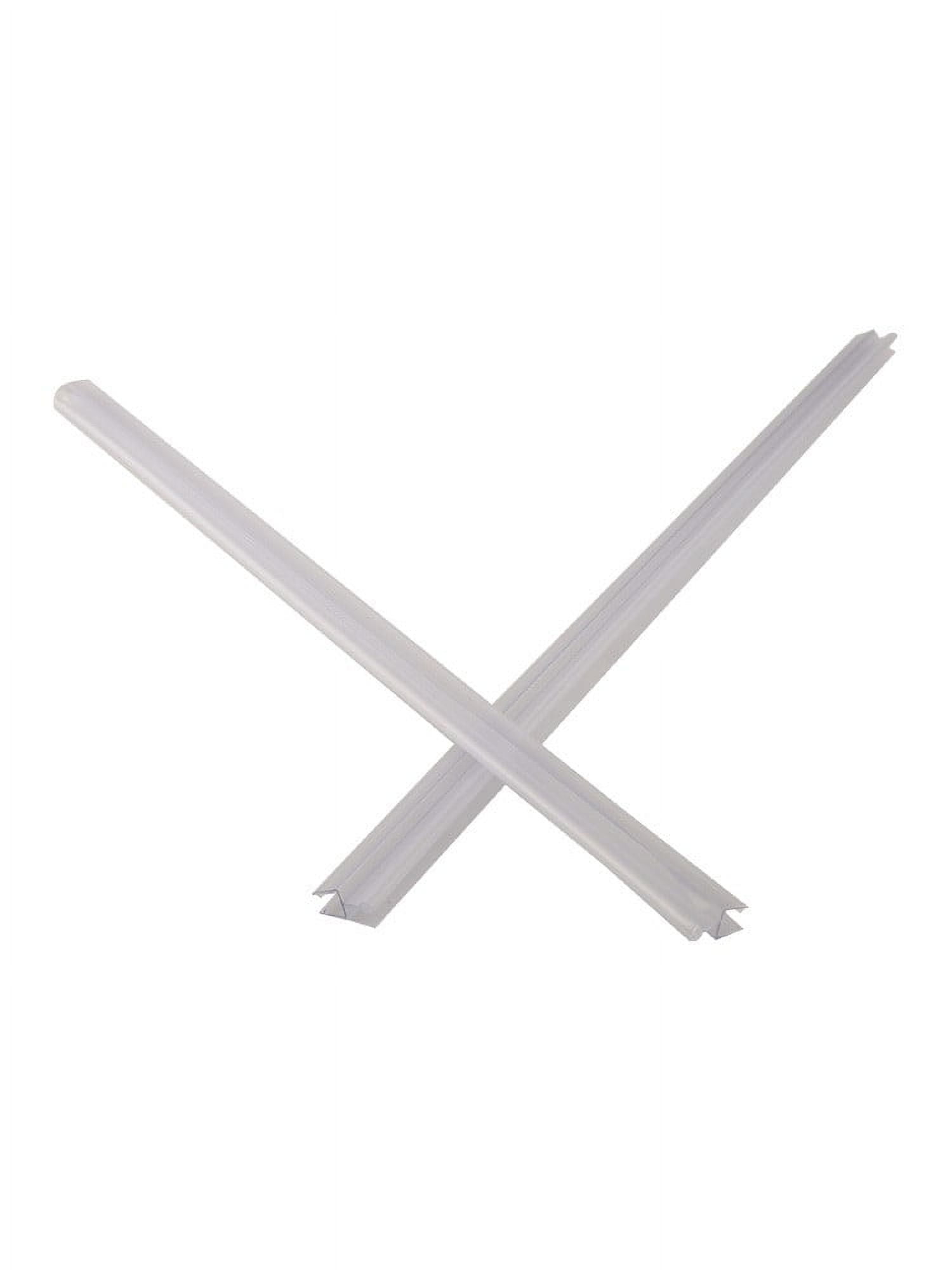 CHENGSI for Shower Door Seal Replacement 2-Pack 50cm Transparent Water ...