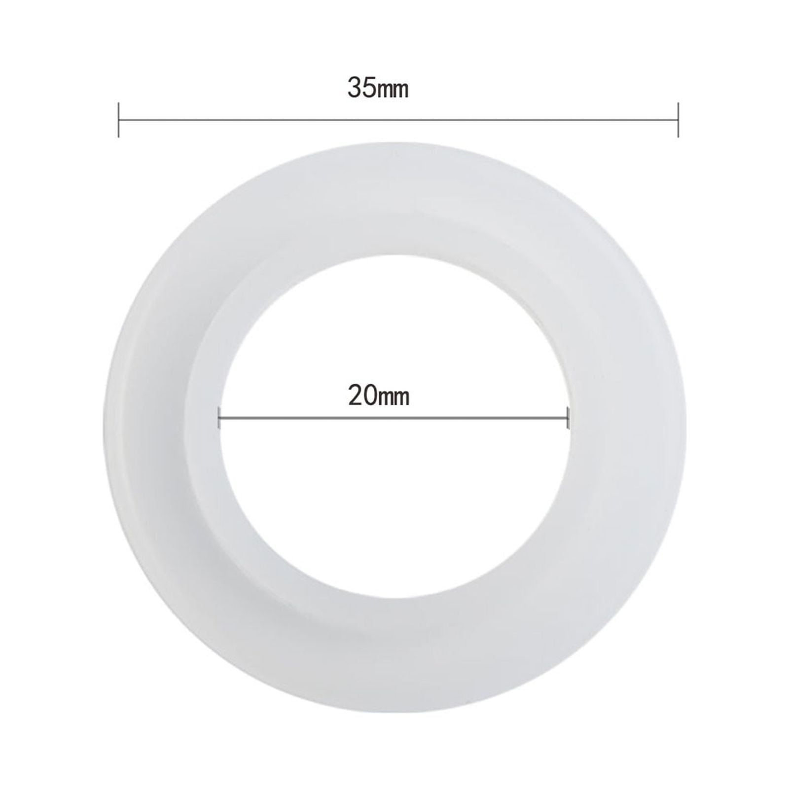 CHENGSI for Silicone Ring Gasket Replacement Set for Bathtub Sink Pop-Up Cap Washer Seal ...