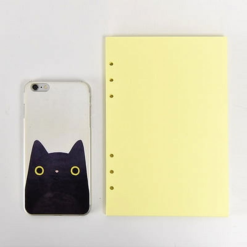 CHENGZHI 2025New A5 A6 Colored Pink Purple Notebook Paper Refill Spiral ...