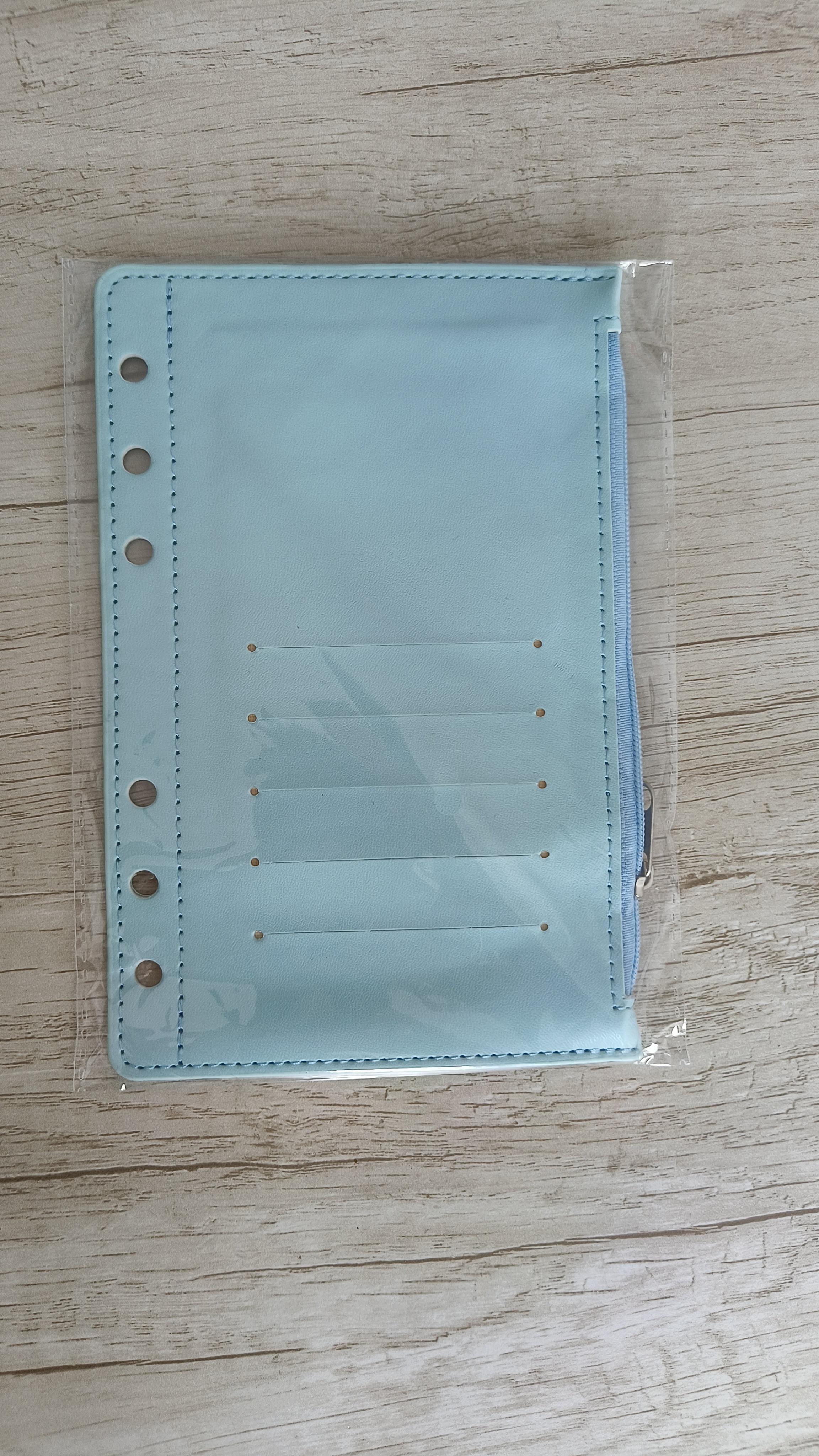 CHENGZHI A6 Pink 6-Ring Notebook Binder Loose Leaf Document Filing Bags ...