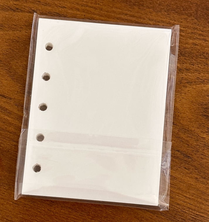 CHENGZHI M5 Rain Series Loose Leaf Binder Cover Notebook Cover Journal ...