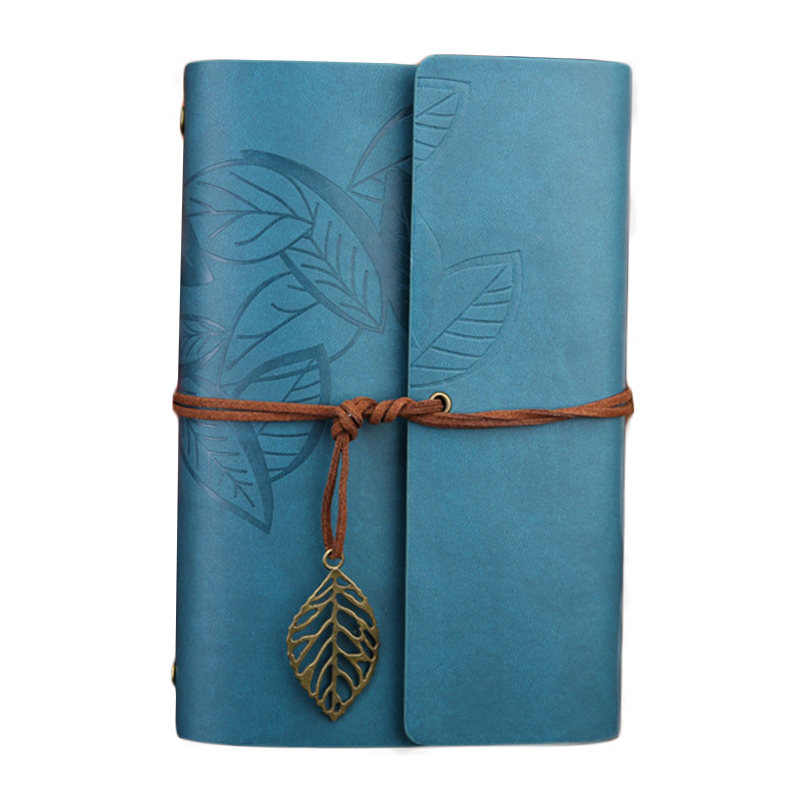 CHENGZHI Notebook Diary Notepad PU Leather Spiral Literature Note Book ...