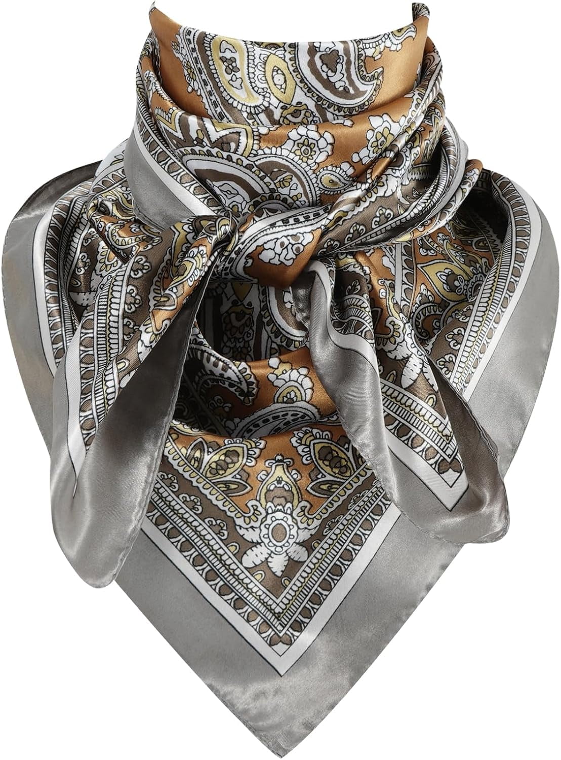 CHENHAINAN 35 Inch Wild Rag Cowboy Scarves for Men, Large Rancher ...