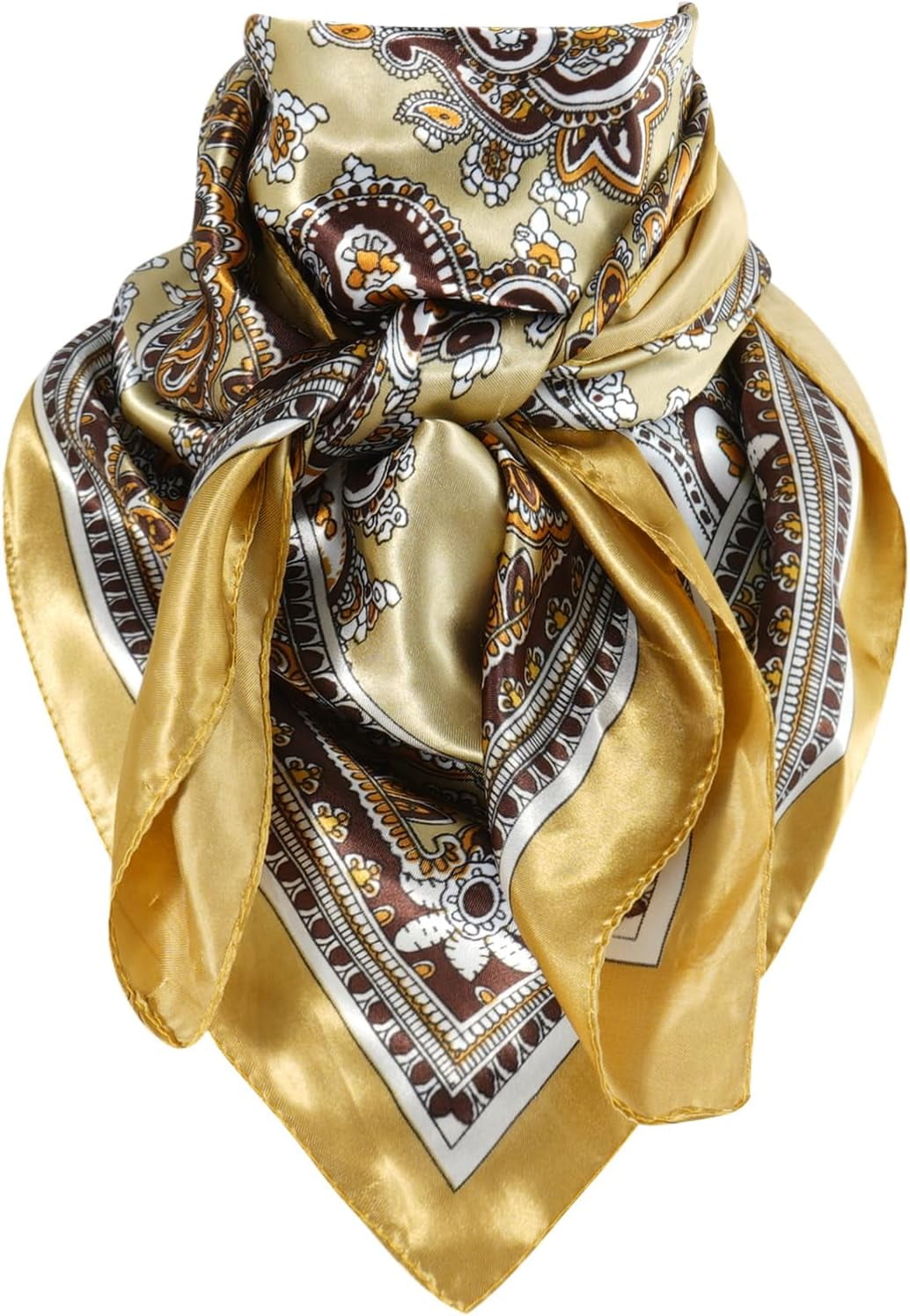 CHENHAINAN 35 Inch Wild Rag Cowboy Scarves for Men, Large Rancher ...