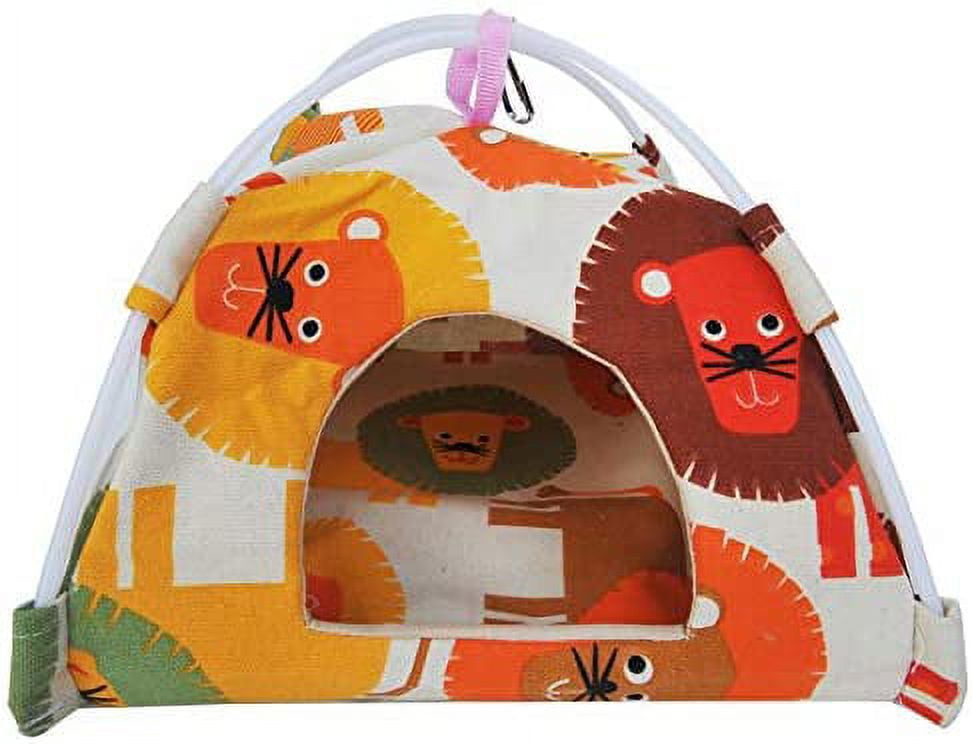 CHENHAINAN Bird Hammock Tent Nest Parrot Hanging Hut Conure House ...