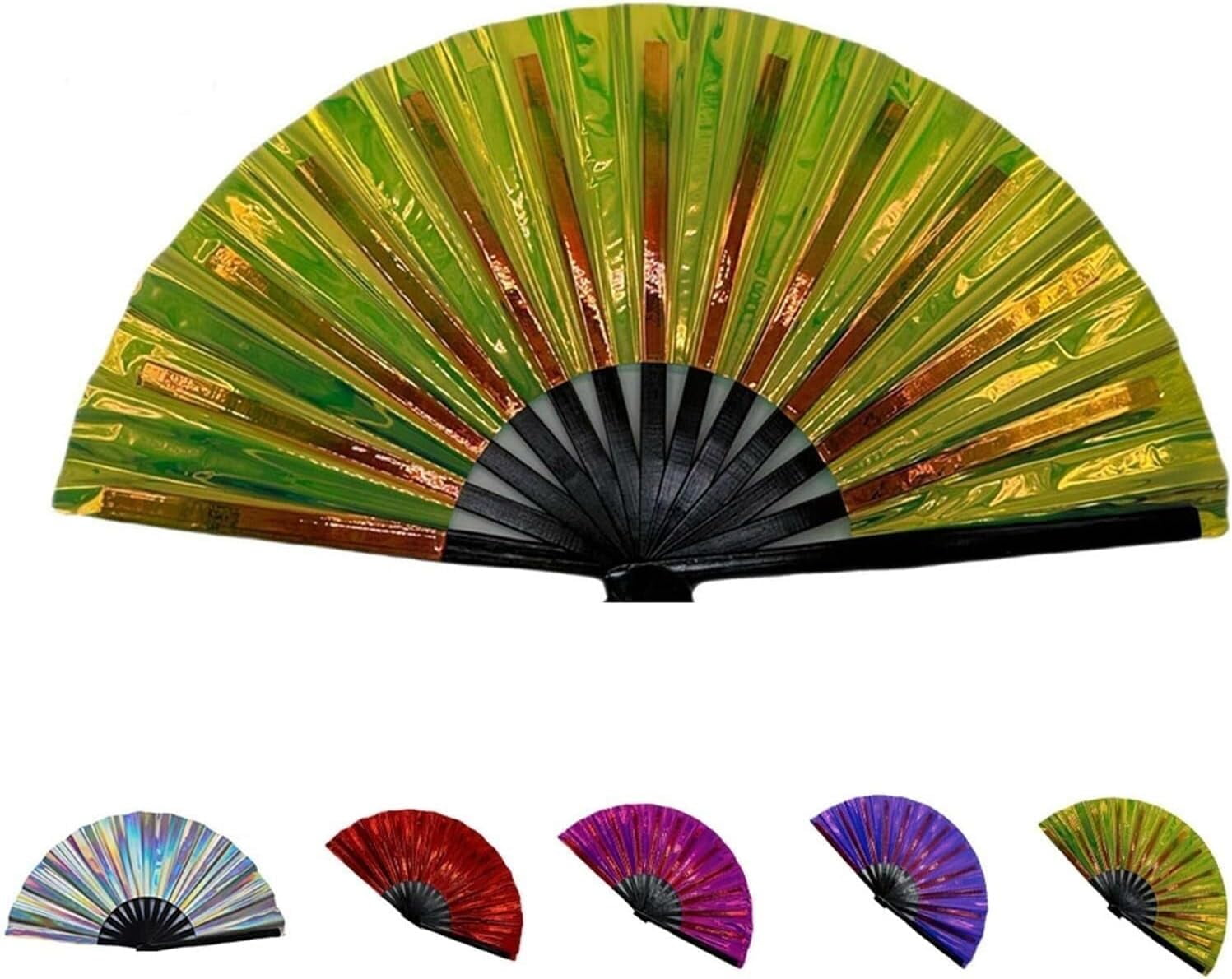 CHENHAINAN Boots On The Ground Hand Fan, Clack Fans for Line Dancing ...