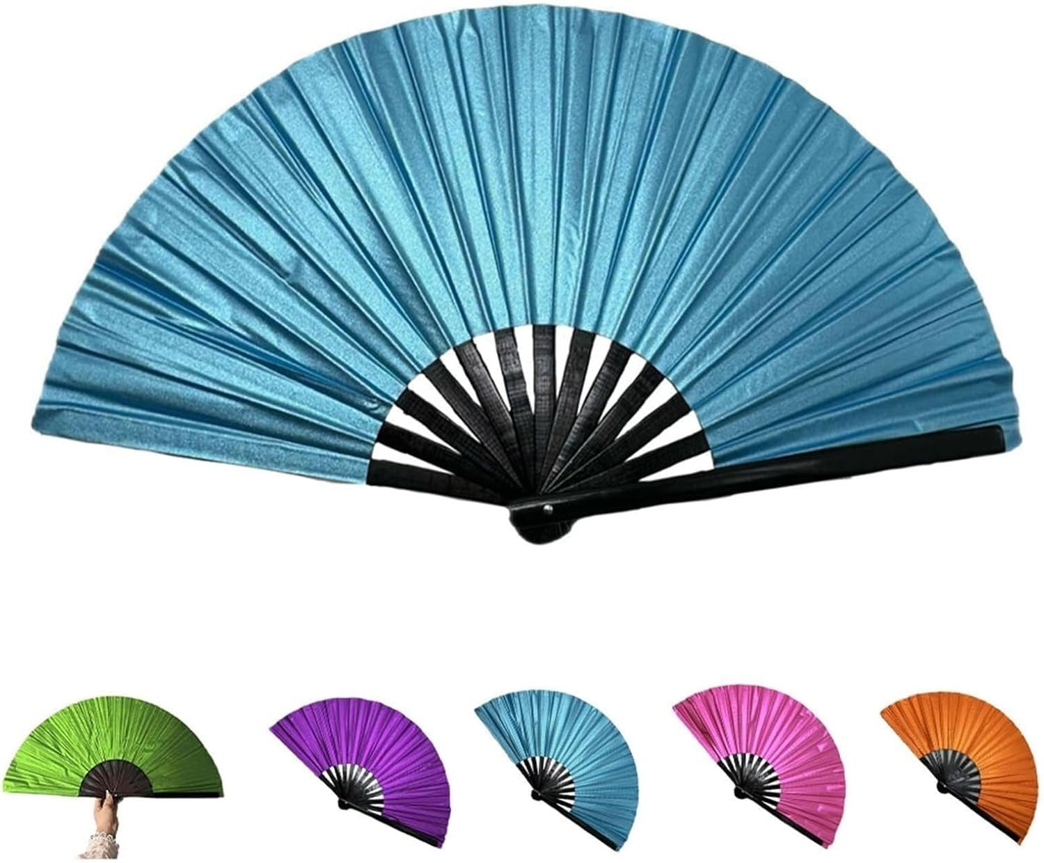 CHENHAINAN Boots On The Ground Hand Fan, Clack Fans for Line Dancing ...