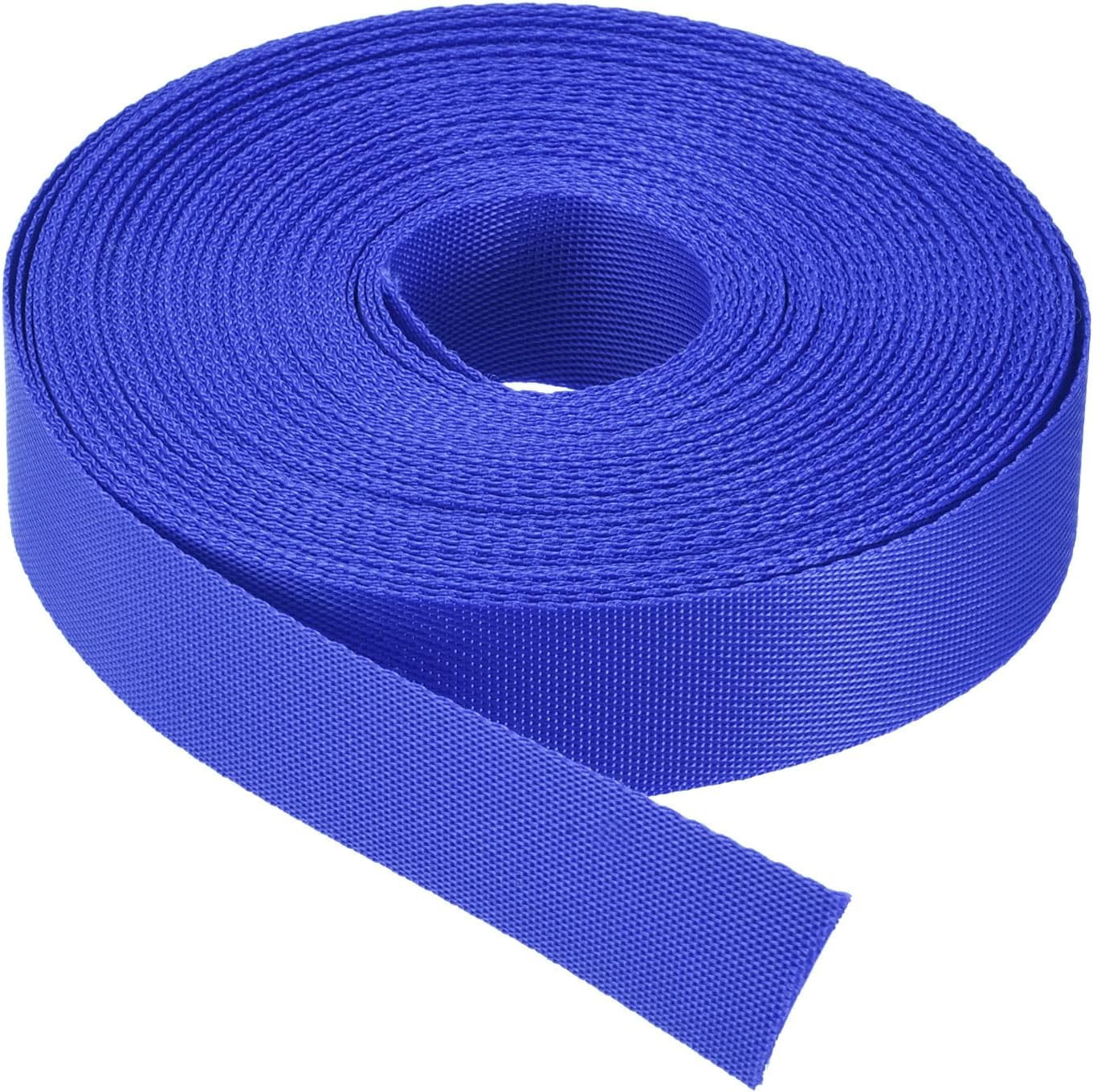 CHENHAINAN Flat Nylon Webbing Strap 1 Inch 15 Yards White for Backpack ...