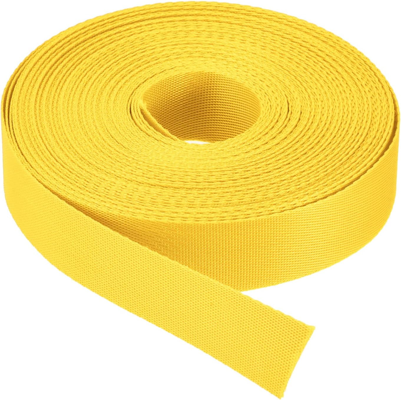 CHENHAINAN Flat Nylon Webbing Strap 1 Inch 15 Yards White for Backpack ...