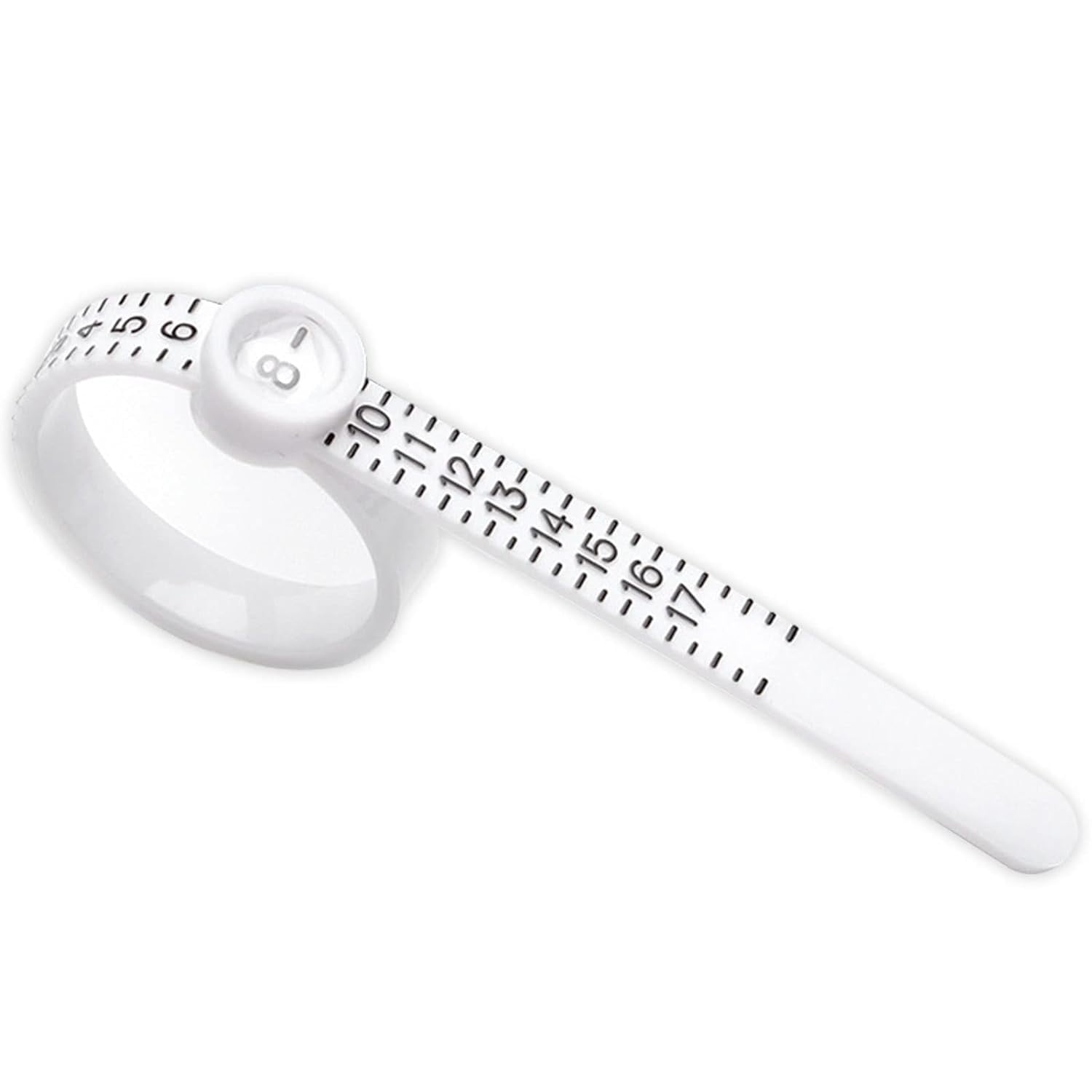 Ring Sizer Measuring Gauge, ring measurement tool, plstic Finger Sizing ...