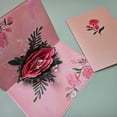 CHENJIANDONG 3D Bouquet Greeting Card Mother's Day Gift Card Folding ...