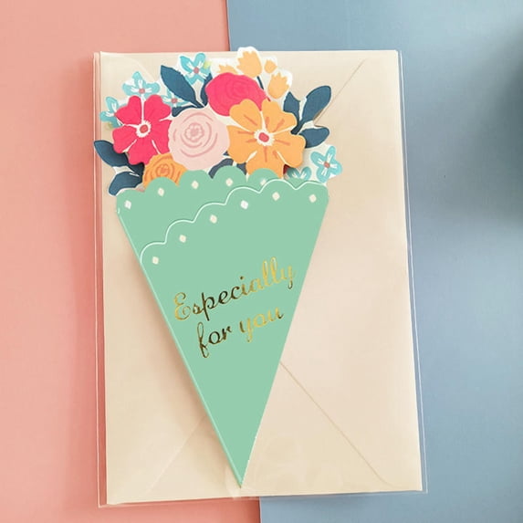 CHENJIANDONG Birthday Three-Dimensional Greeting Card Thanksgiving ...