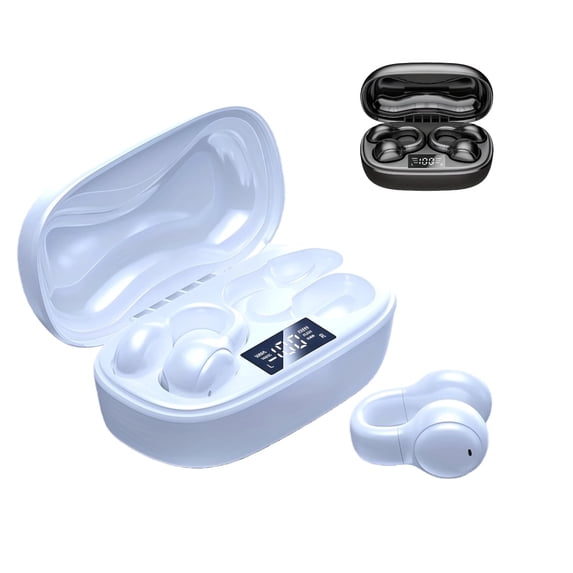 CHENRUIDA 2025 New Wireless Ear Clip Bone Conduction Headphones ...