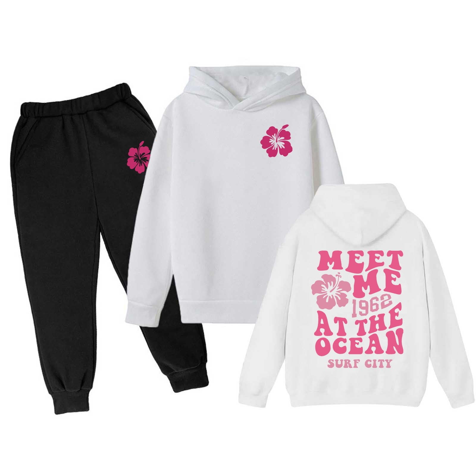 CHENge Boys Hoodies Size 7-8,Girls Outfits Set 2023 Printed Hoodie ...