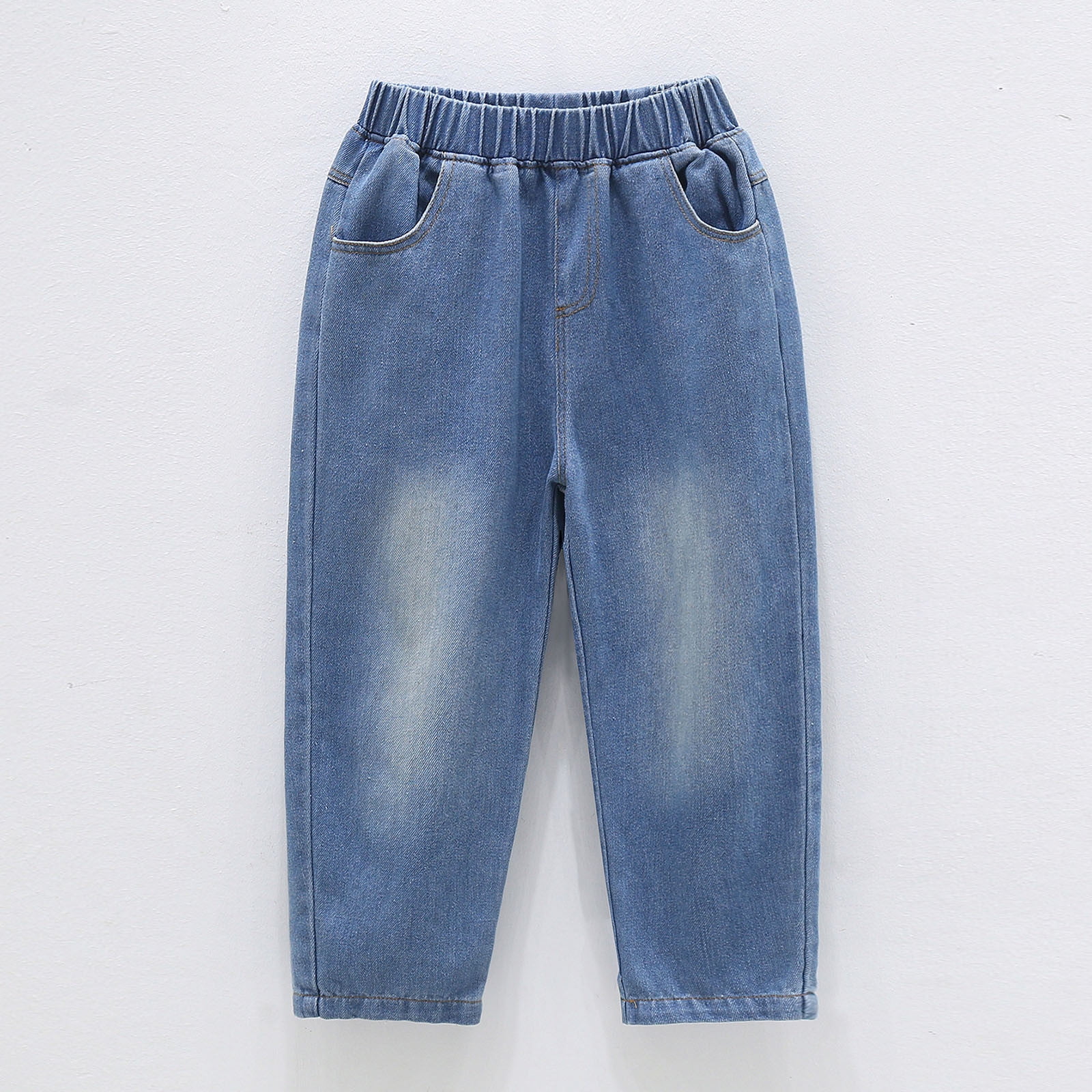 CHENge Boys Jeans Size 4-14 Years Relaxed Fit Jogger Jeans with Pockets ...