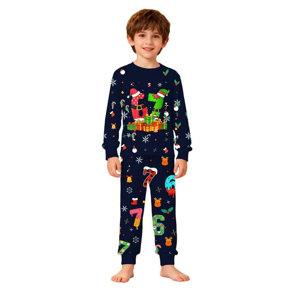 CHENge Christmas Kids 67 Pattern 2-Piece Outfit Sets Boys Girls Youth ...