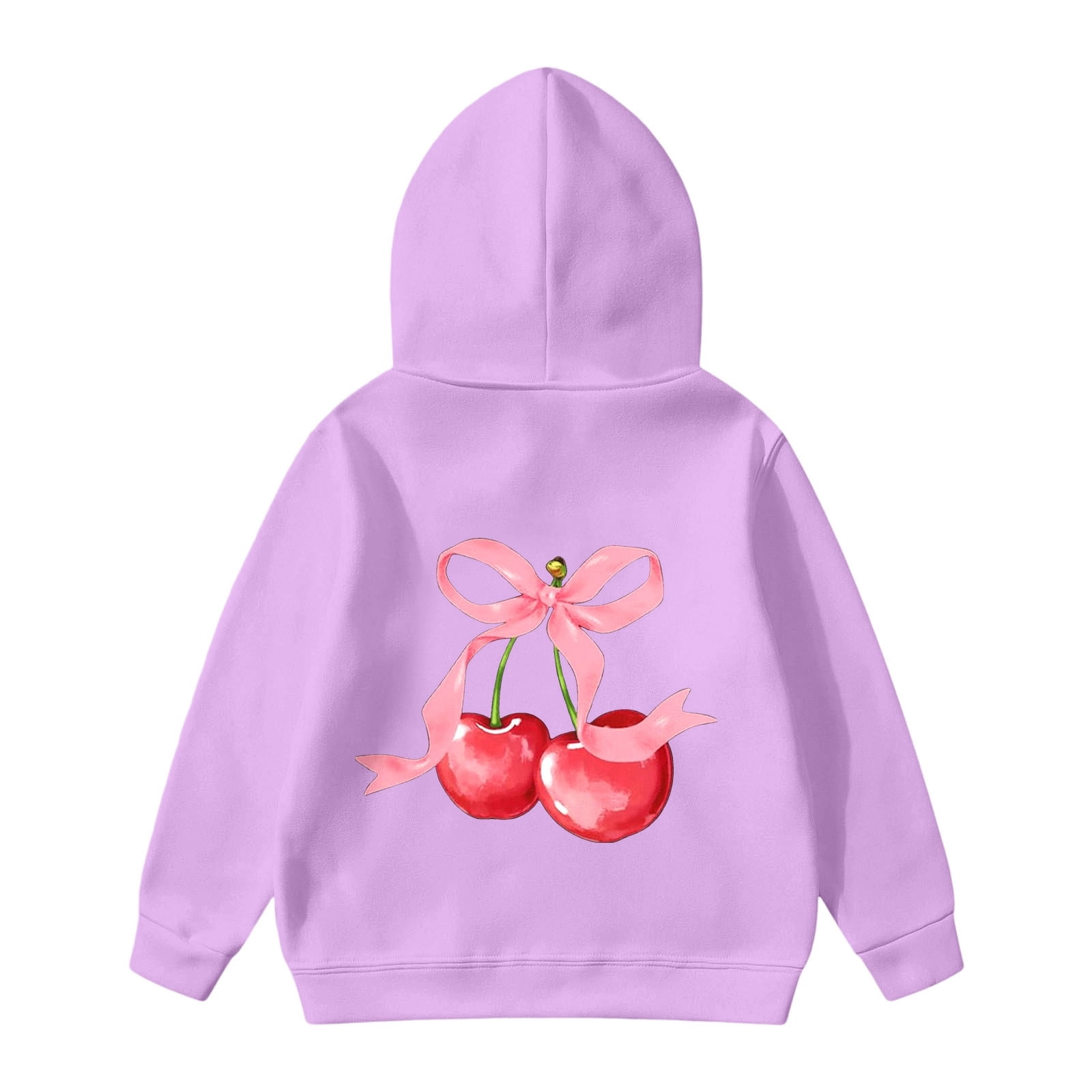 CHENge Cute Hoodies for Girls Size 3-14, Fashion Leopard Bow Printed ...