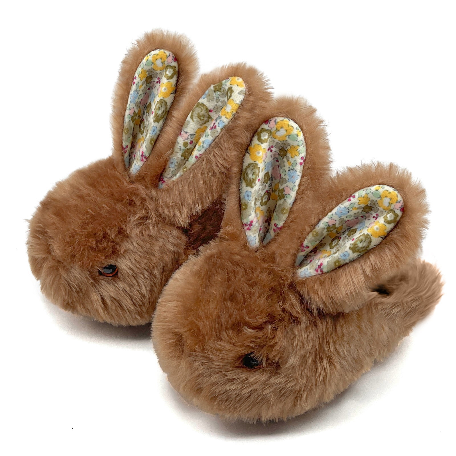 CHENge Cute Slippers for Toddler Kids Size 18-24 Soft Comfy Fuzzy ...