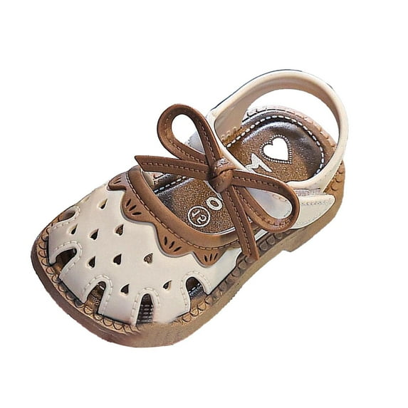 CHENge Girls Sandals Lightweight Closed-Toe Kids Water Shoes for Summer ...