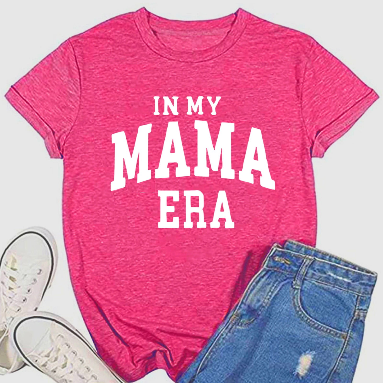 CHENge Gym Shirts Women Funny O-Neck Half Sleeve Classic Comfy Women's ...