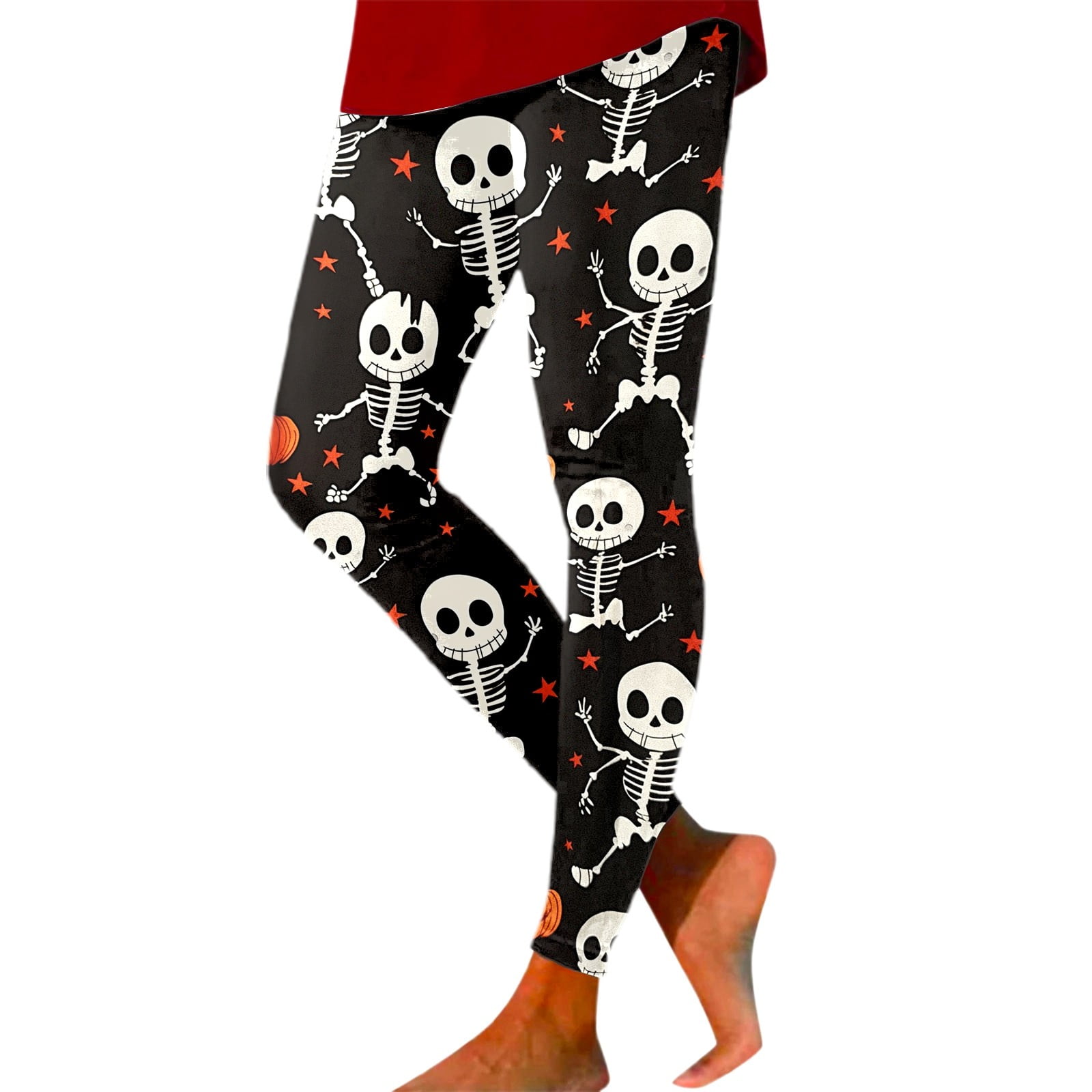 CHENge Halloween Pajamas Pants Women Cottons Fashion Comfort Elastic Soft Casual Breathable Fall ...