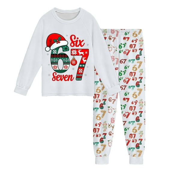 CHENge Kids 67 Meme 2-Piece Outfit Sets Boys Girls Youth Six Seven ...