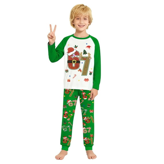 CHENge Kids 67 Meme Two-Piece Clothing Set Funny 6 7 Youth Six Seven ...