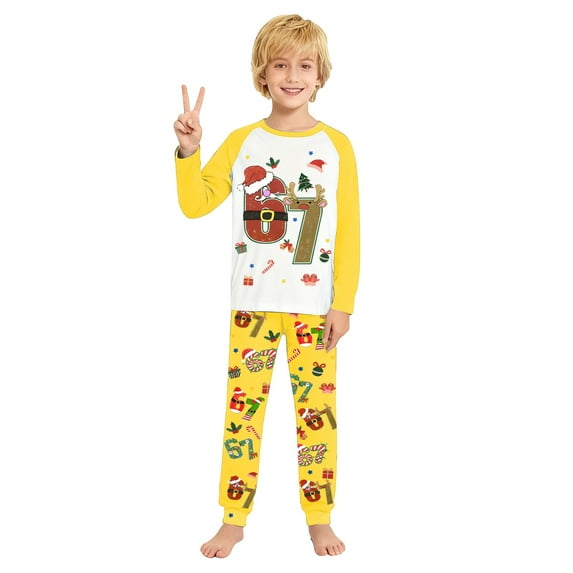 CHENge Kids 67 Meme Two-Piece Clothing Set Funny 6 7 Youth Six Seven ...