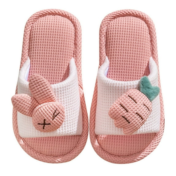 CHENge Kids Family Slippers, Comfortable -On Sandals, Cute Girls ...