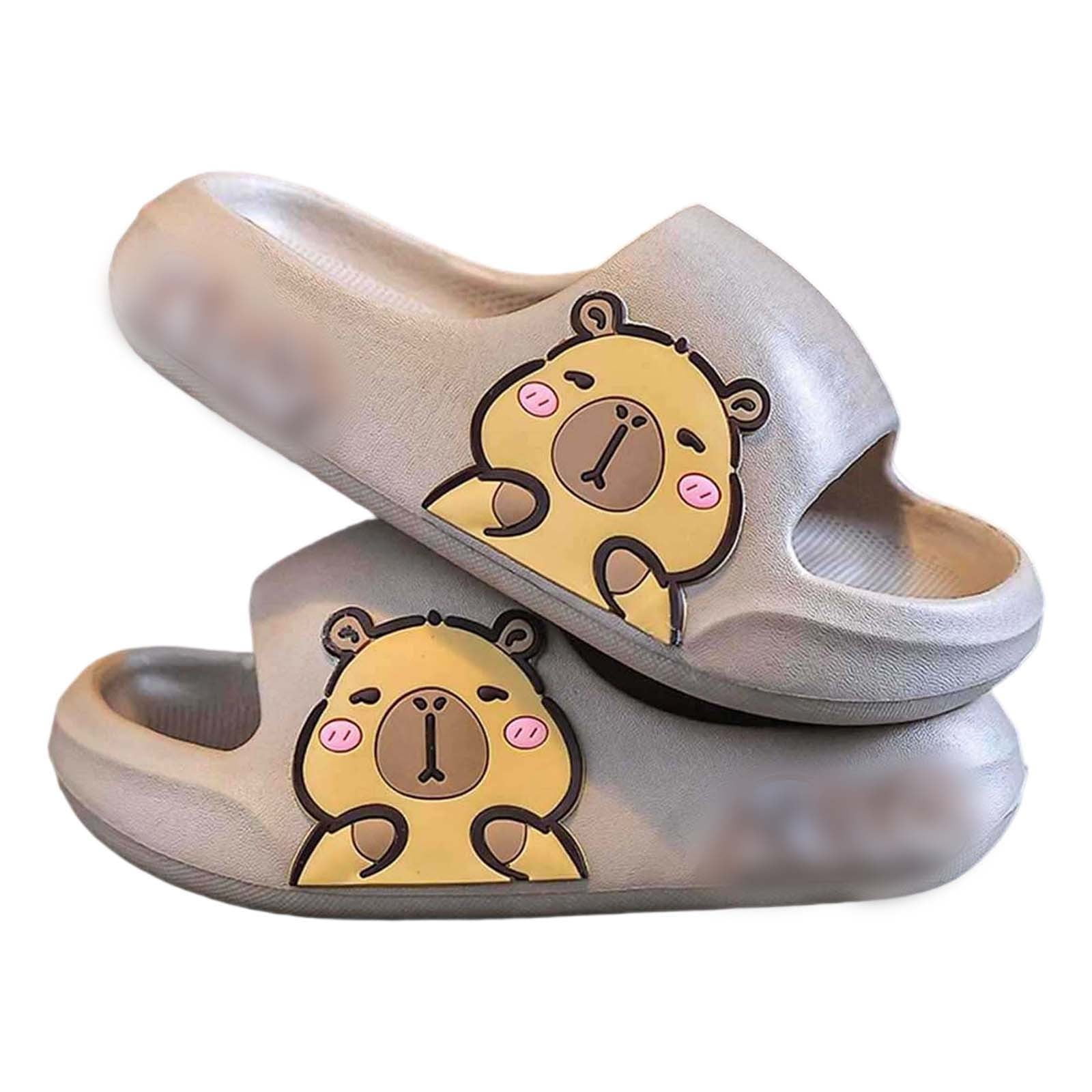 CHENge Kids Lightweight Soft EVA Non-Slip Slides Slippers Open Toe ...