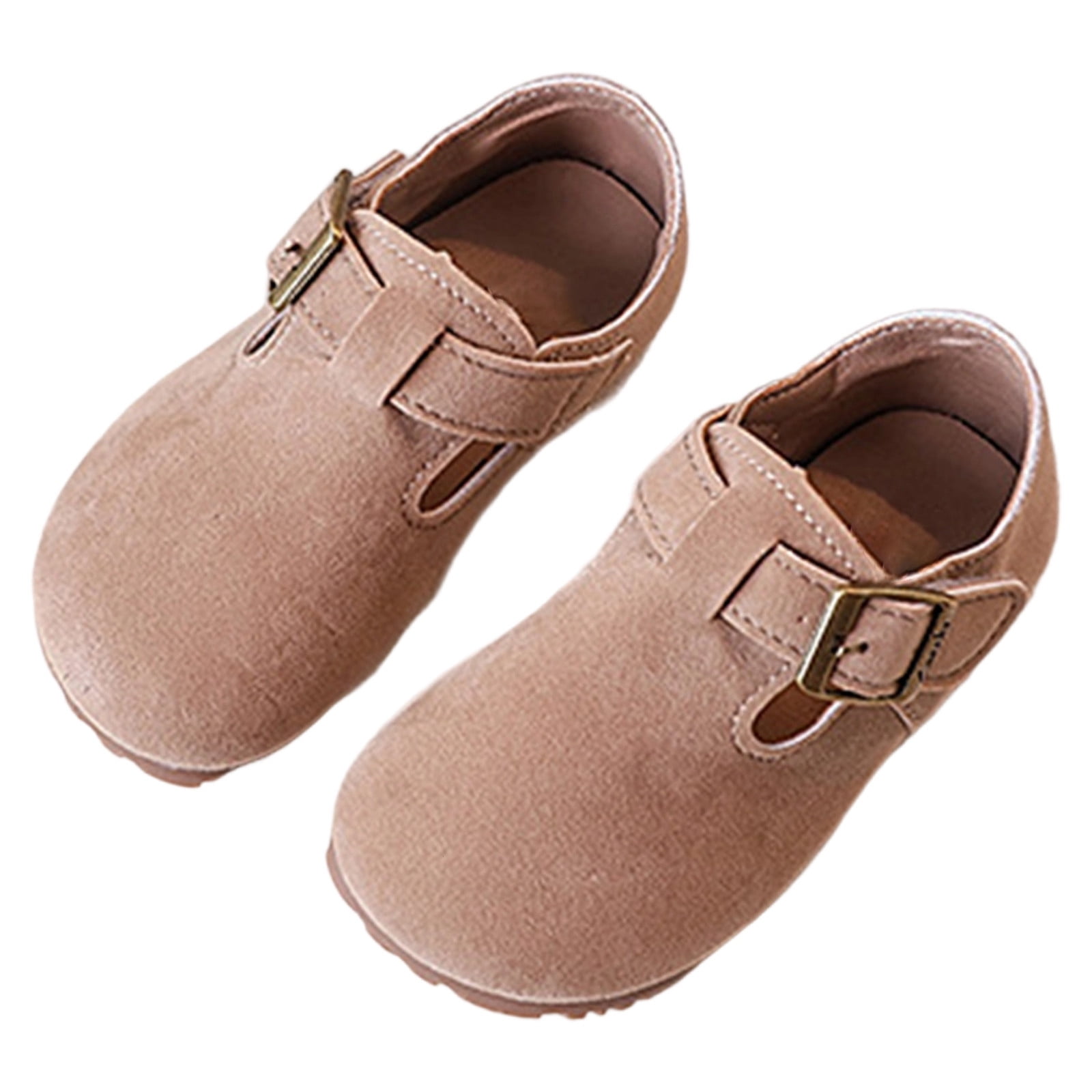 CHENge Kids Suede Shoes Spring Girls Dressy Leather Fashion Children ...