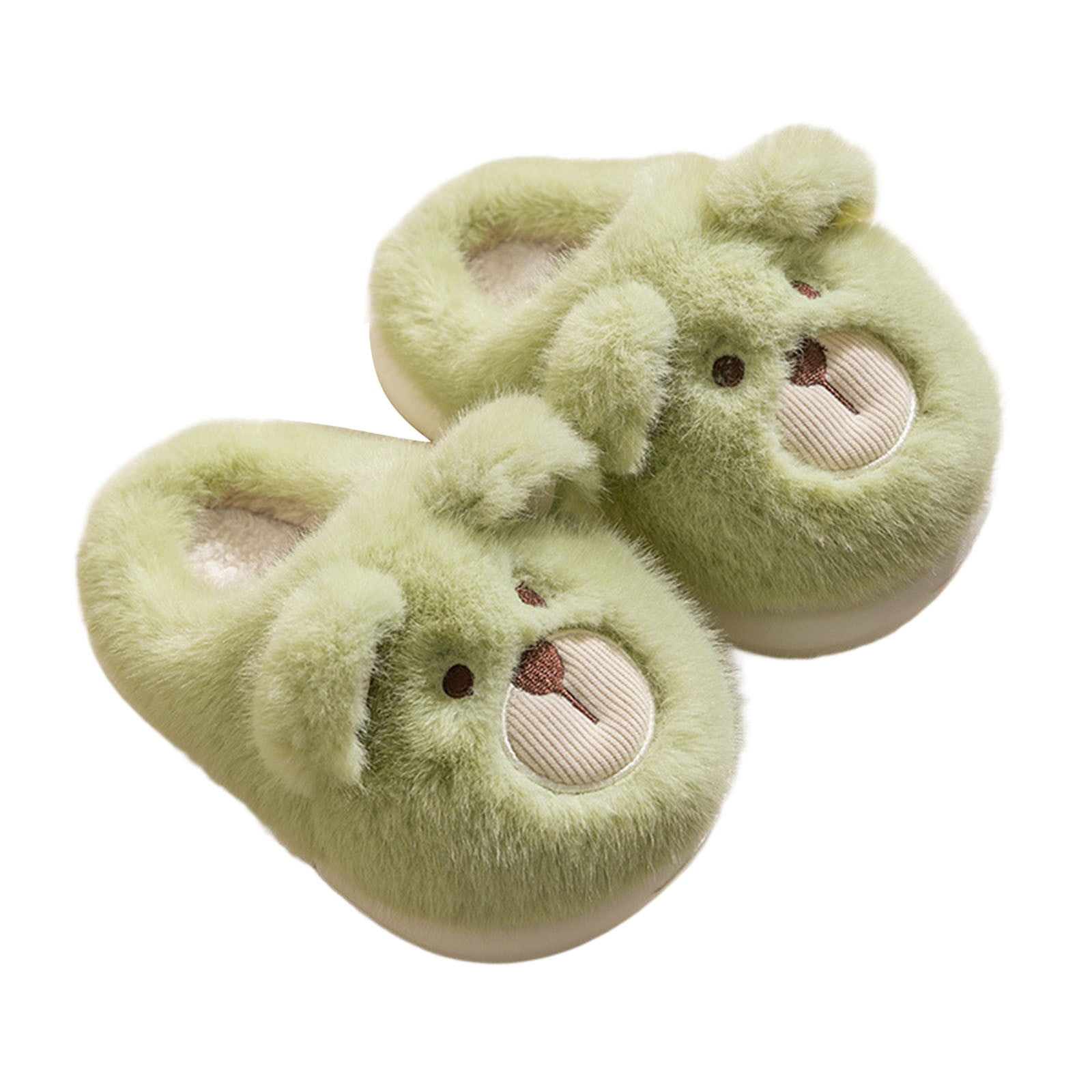 CHENge Slippers for Kids Girls Size 12-18 Cute Cartoon Little Girl ...