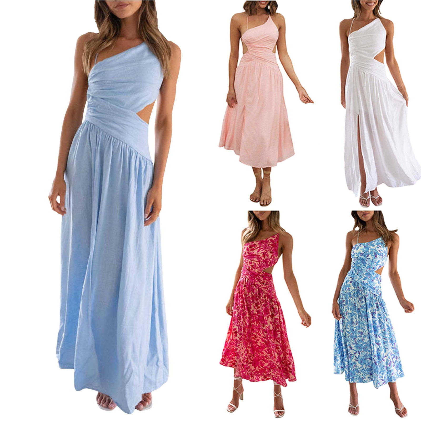 CHENge Spring Dresses for Women 2026 Elegant Classy Square Neck ...