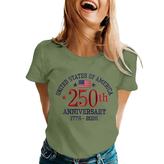 CHENge Women United States 250th Anniversary 1776-2026 Graphic Tee ...