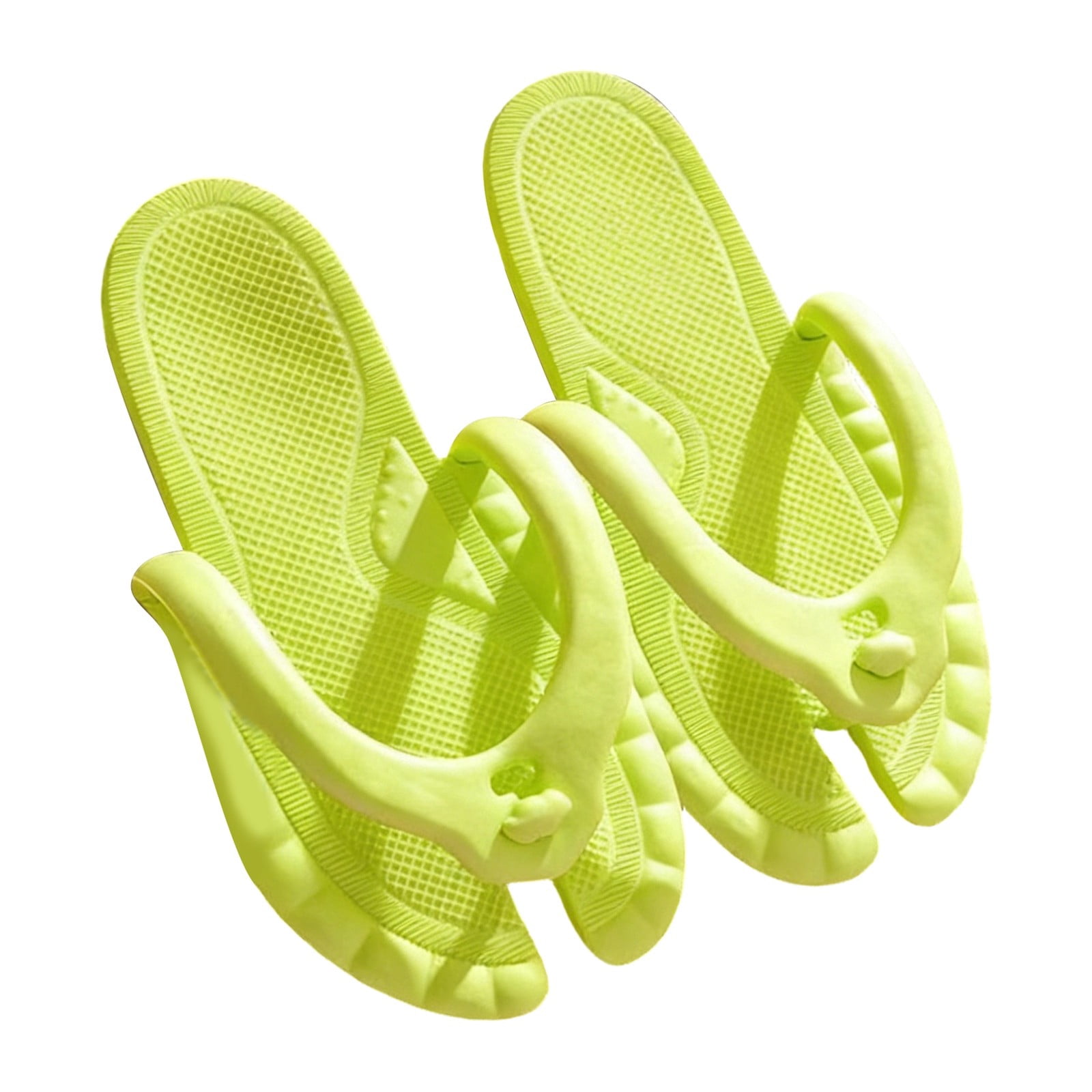 CHENge Women’s Foldable Travel Flip Flops, Portable Lightweight Thong ...