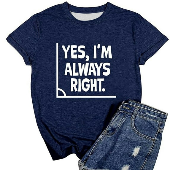 CHENge Women's Tops Round Neck Short Sleeve Vintage Comfy Tops for ...