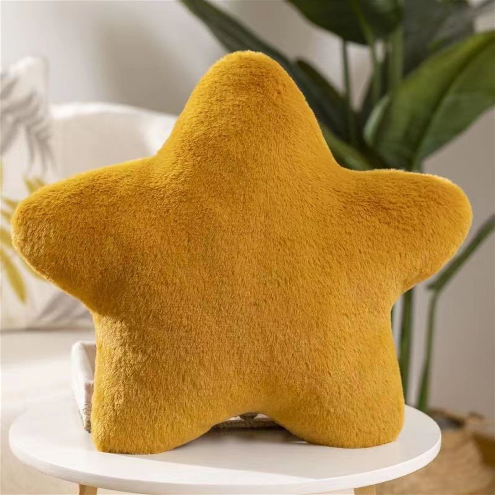 CHENjy 30cm Star Plush Pillow, Cute Star Shaped Throw Cushion for Chair ...