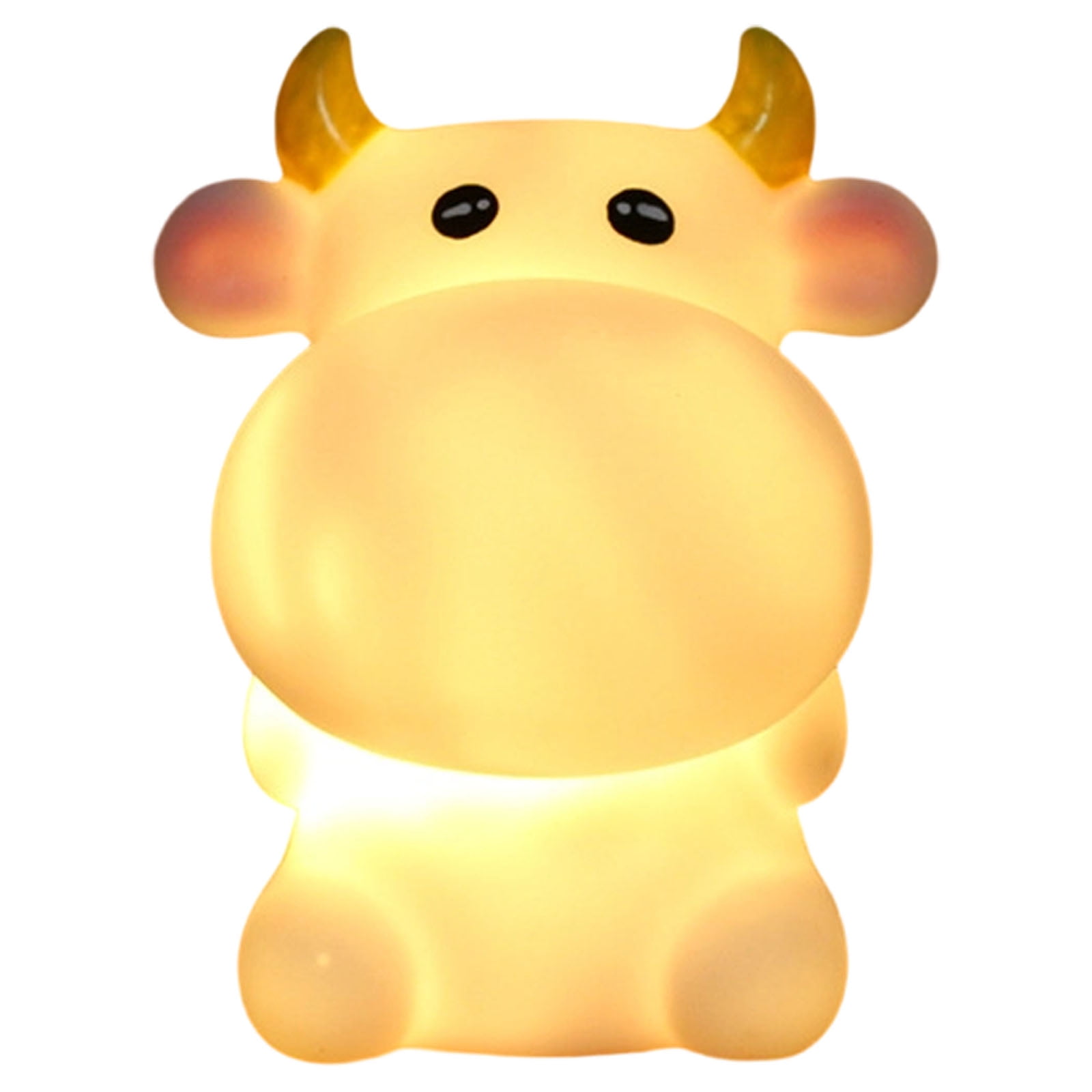 CHENjy Bedroom Cute Animal Night Light Small Table Lamp Soft Warm Glow ...