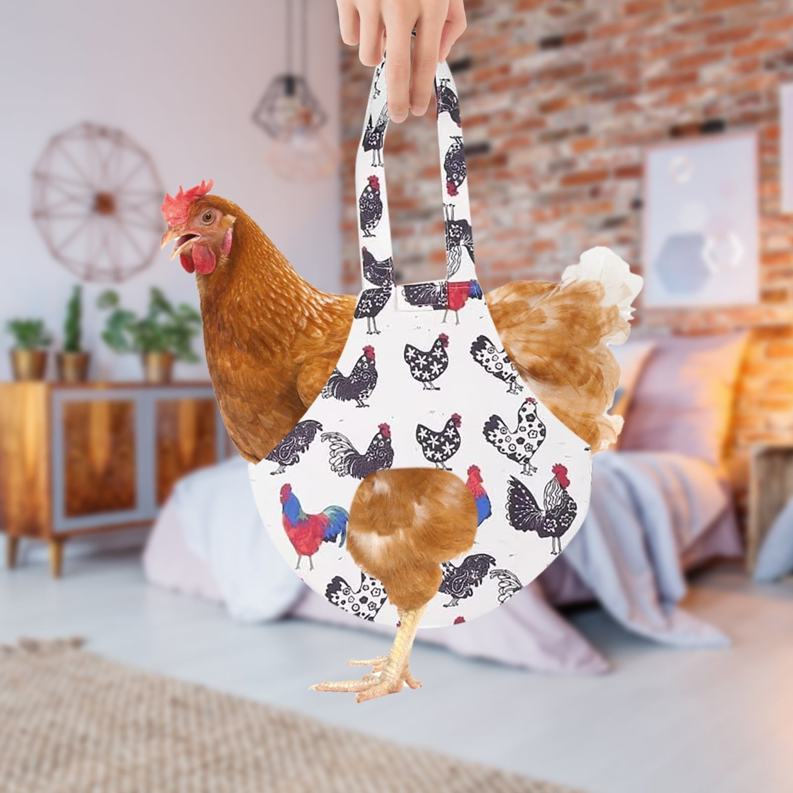 CHENjy Chicken Carrier, Poultry Transport Bag, Heavy Duty Canvas Travel ...